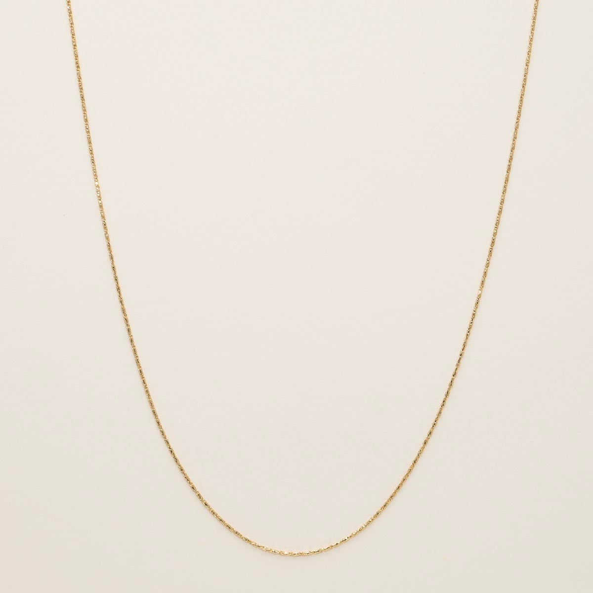 Raso Chain in 14kt Yellow Gold (18 inches and 1mm wide) – Day's Jewelers
