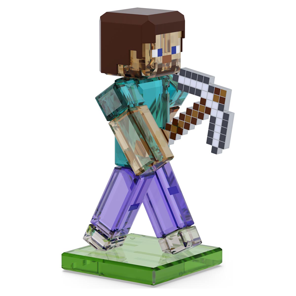 Swarovski Crystal Minecraft Steve – Day's Jewelers